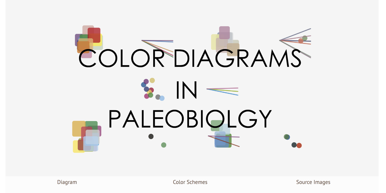 Colors in Paleontology - Mountains and Seas
