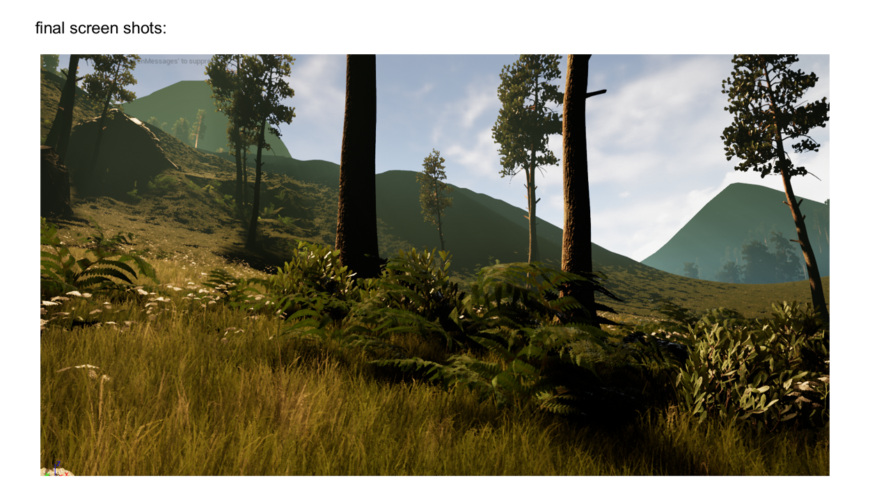 UE4 - Houdini landscape procedural generation - Mountains and Seas