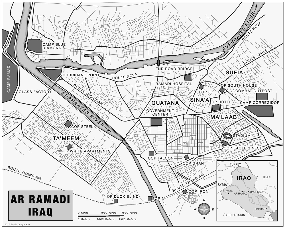 Echo in Ramadi - Maps by Emily Langmade