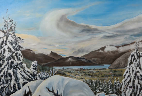 12 Howe Sound in Winter from Garibaldi Highlands- For Sale - Chris O ...