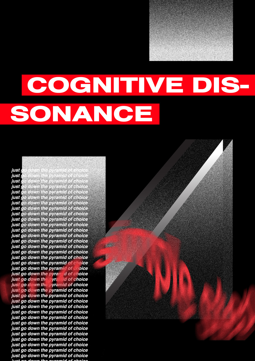 Cognitive Dissonance Poster - ricarmdo