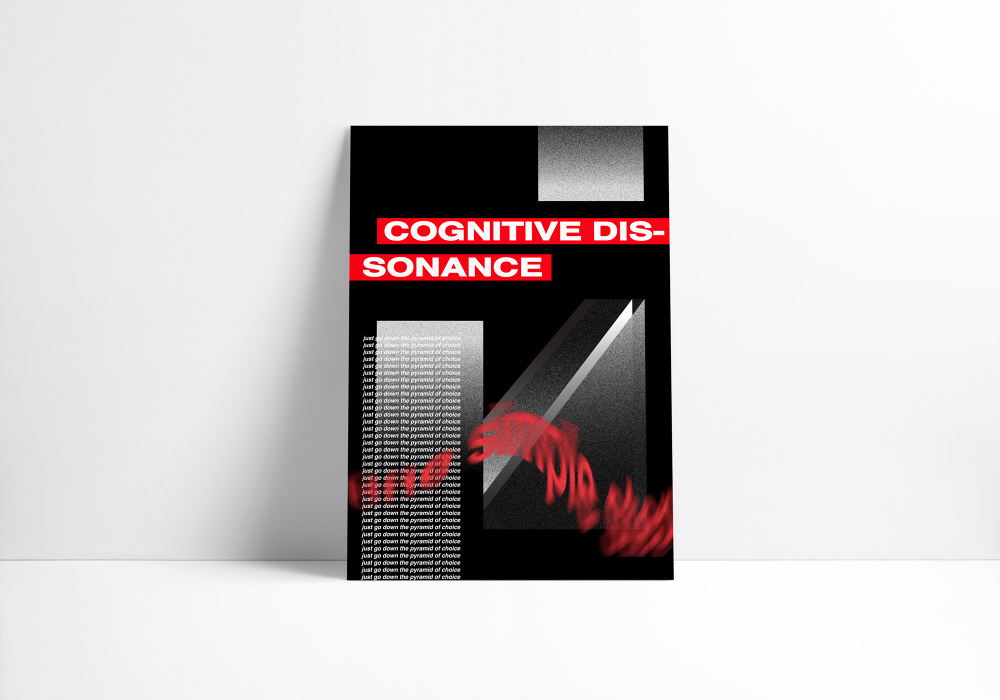 Cognitive Dissonance Poster - ricarmdo