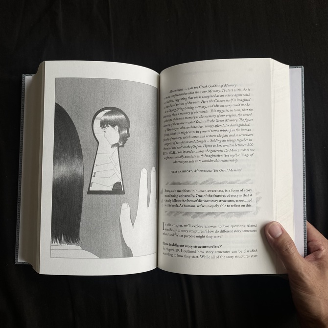 Book illustrations for 'Story and Structure' - JasonChuangArt