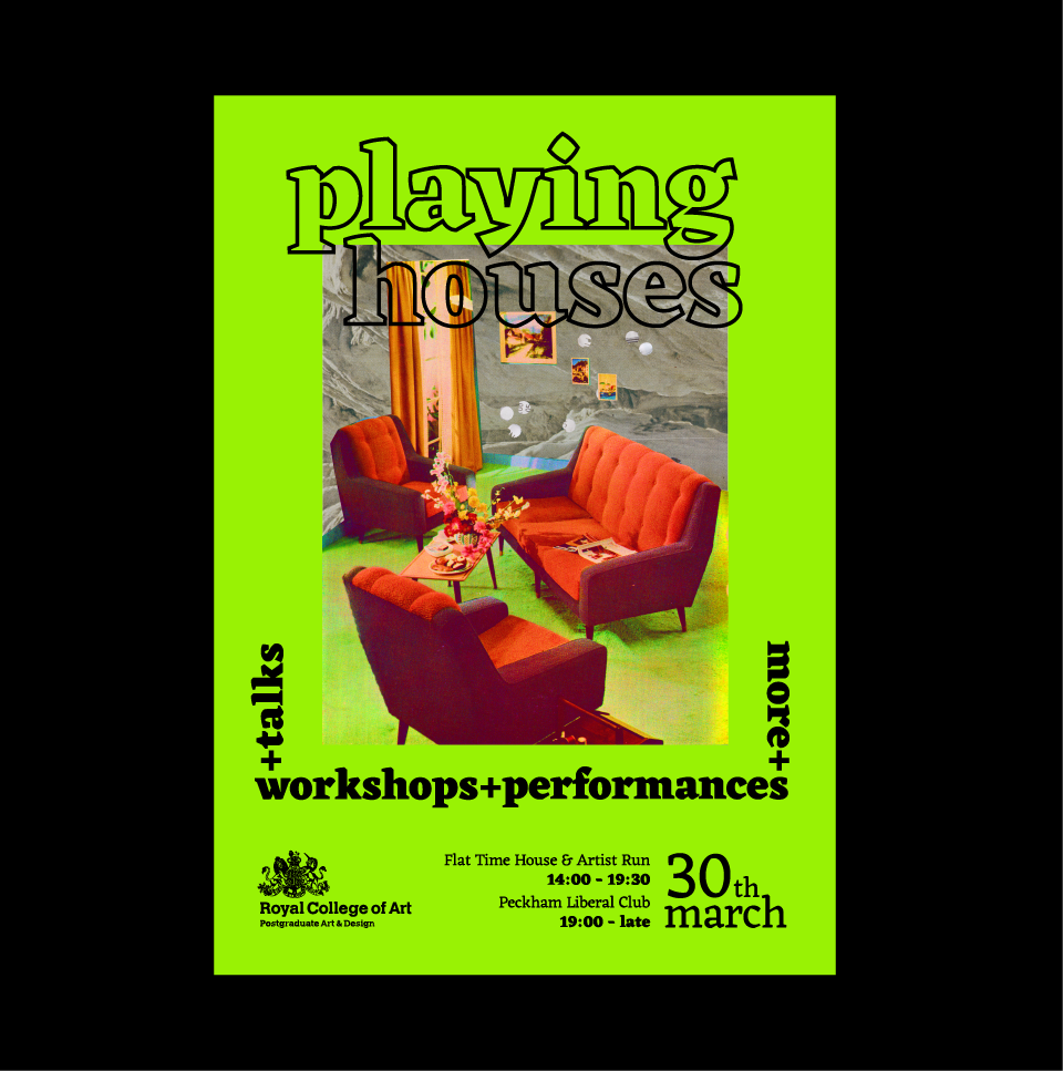 RCA playing houses - Boon Studio, copy and design