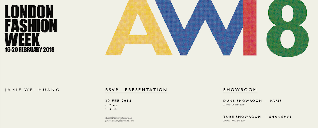 London Fashion Week Visual Identity - Ruka Hung