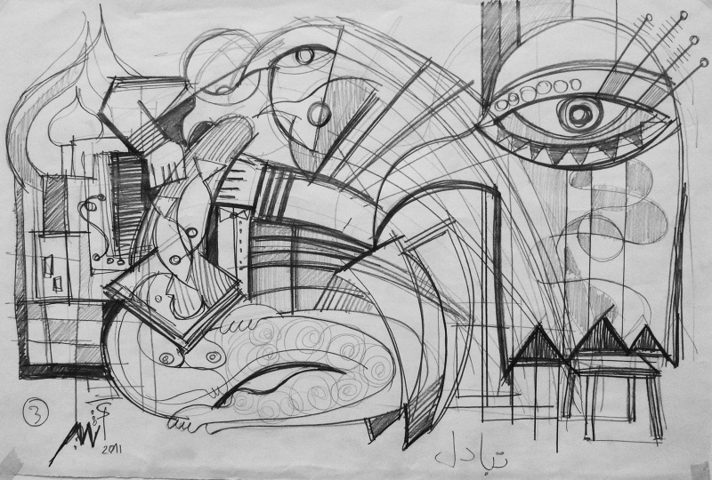 Preparatory Sketches - athier - visual artist