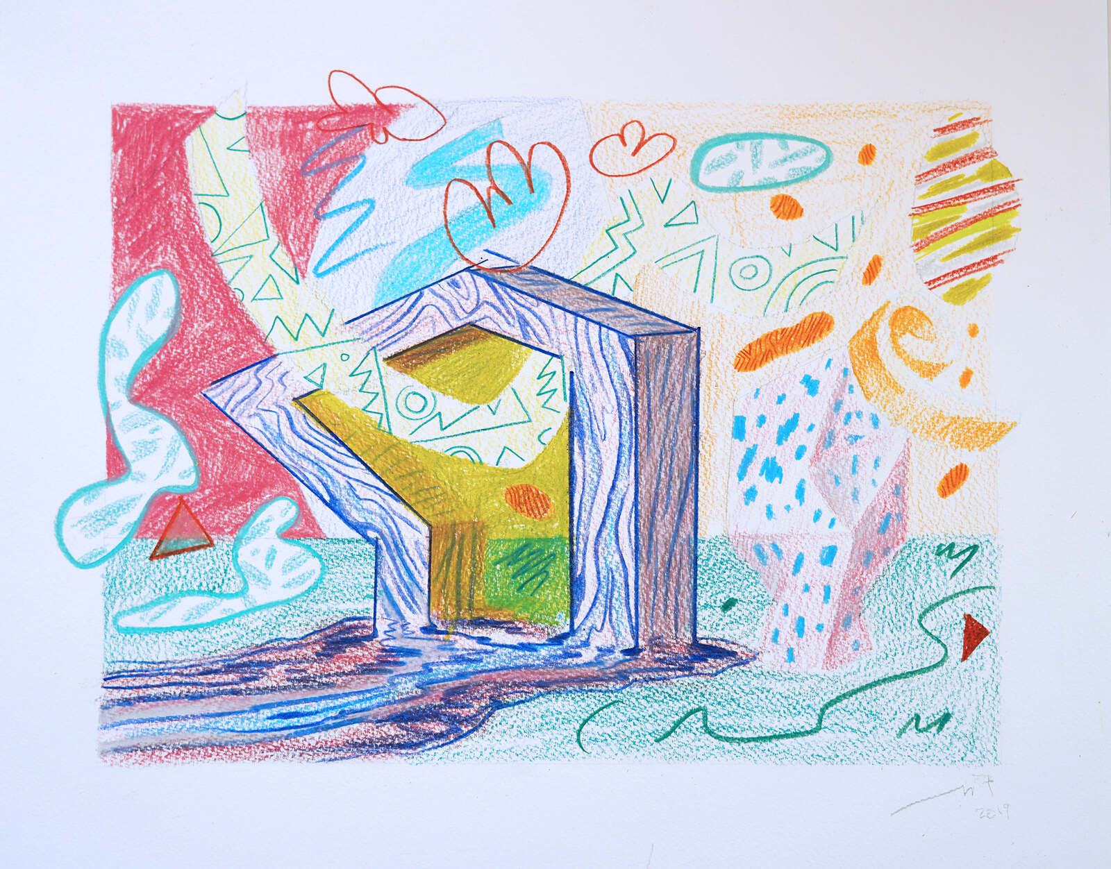 Fade and Float Drawings - athier - visual artist