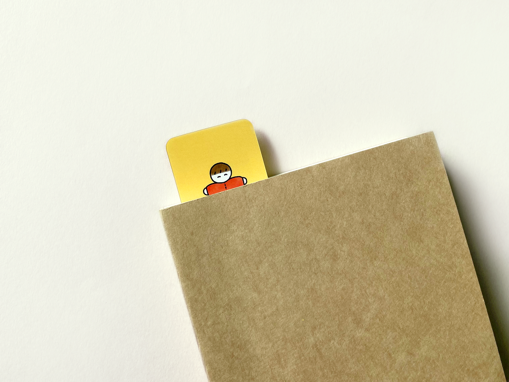 책 인간 책갈피 BOOK PERSON bookmark - yooonsik: illustrator, designer