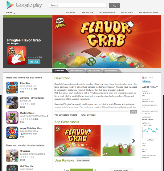 Pringles Game - B&K Digital