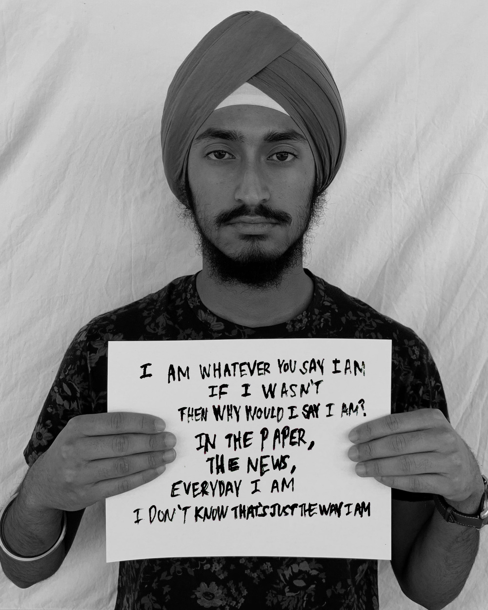 Portrait + Text - Multimedia Art @ Leland