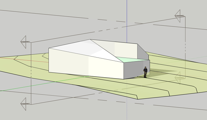 Massing, Sections + Shadow Diagrams - Frankie