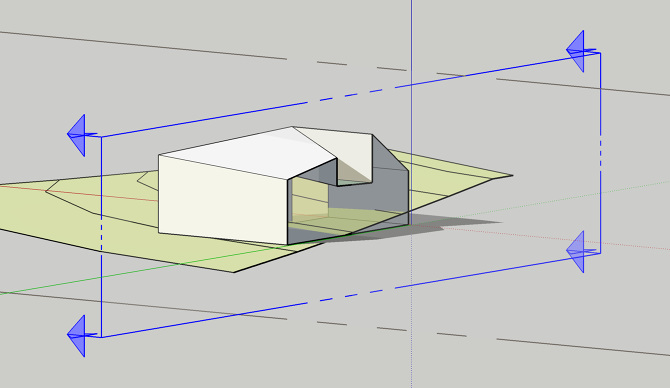 Massing, Sections + Shadow Diagrams - Frankie