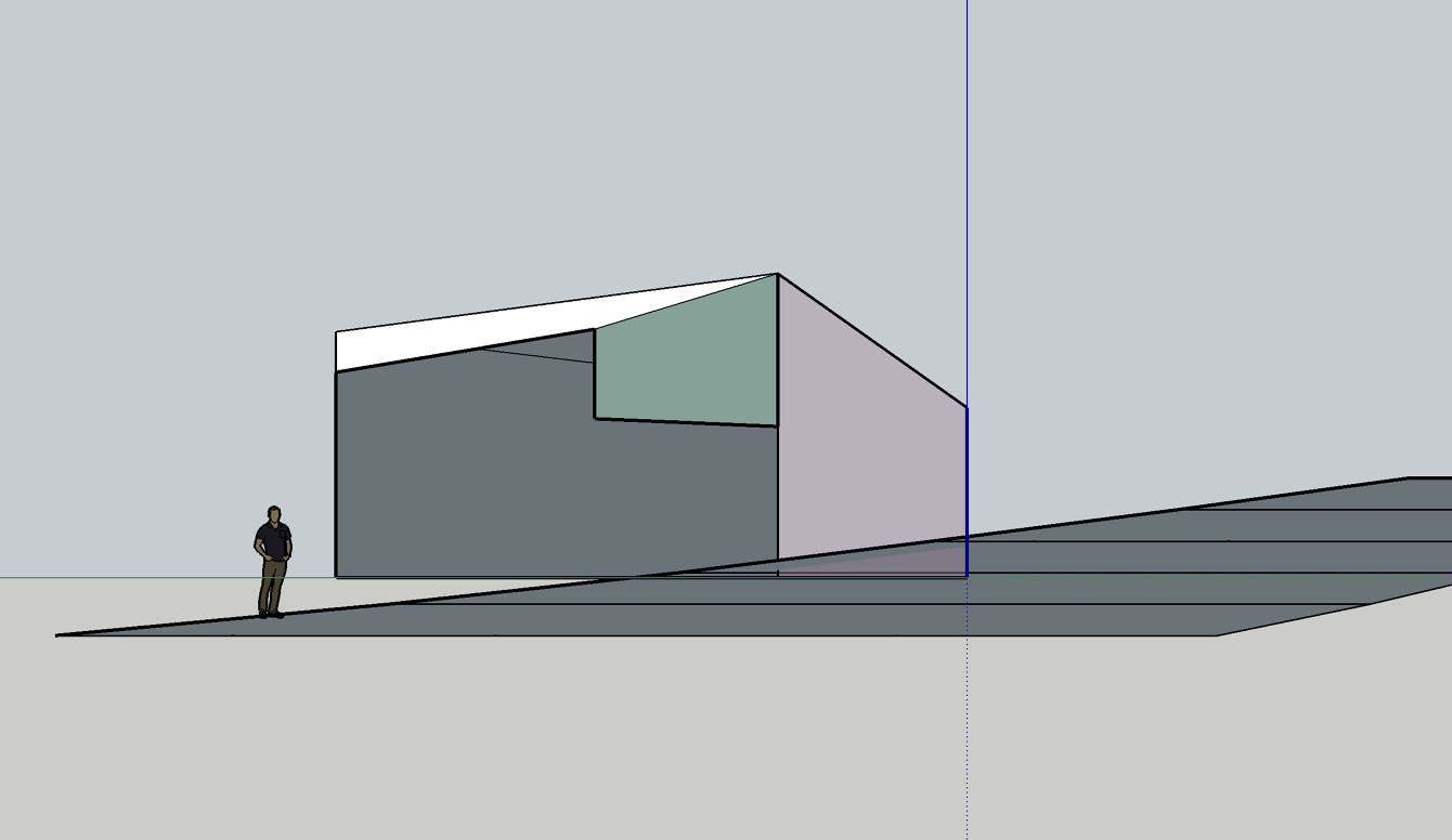 Massing, Sections + Shadow Diagrams - Frankie