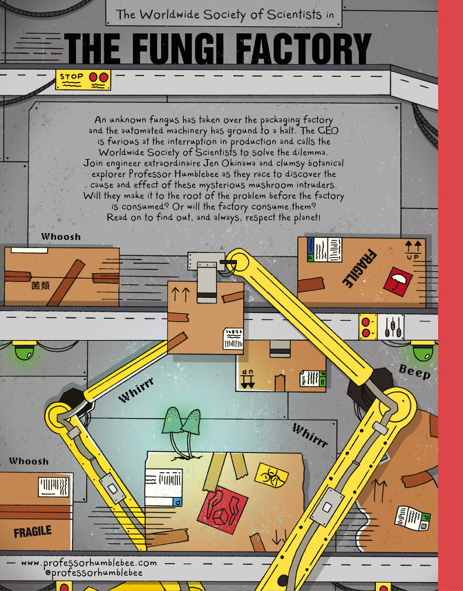 The Funghi Factory Caper - The Worldwide Society of Scientists