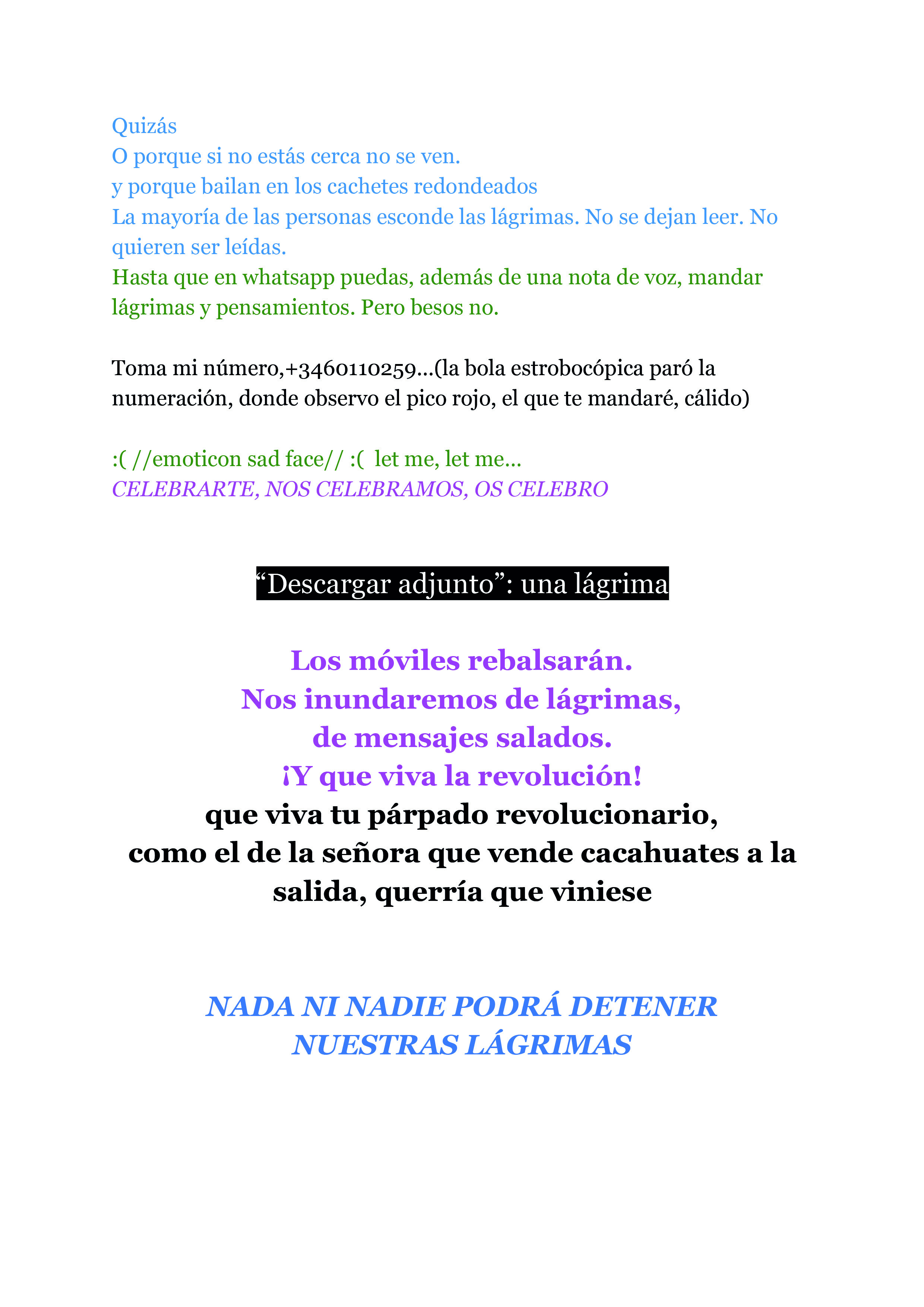 ¿cómo leer los labios y los pensamientos? - ¿cómo coreografiar un texto ...