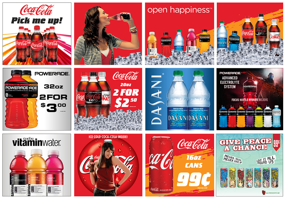 Coca-Cola Promotional Designs - WNR