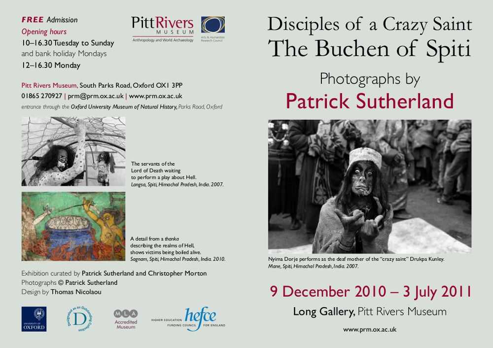 Patrick Sutherland, Pitt Rivers Museum - nicolaoustudio