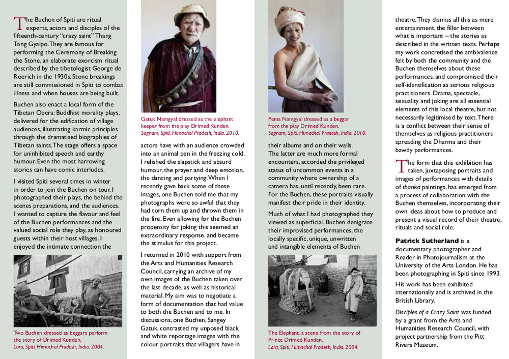 Patrick Sutherland, Pitt Rivers Museum - nicolaoustudio