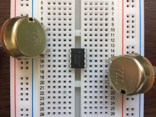 prototyping optical theremin - noiselab