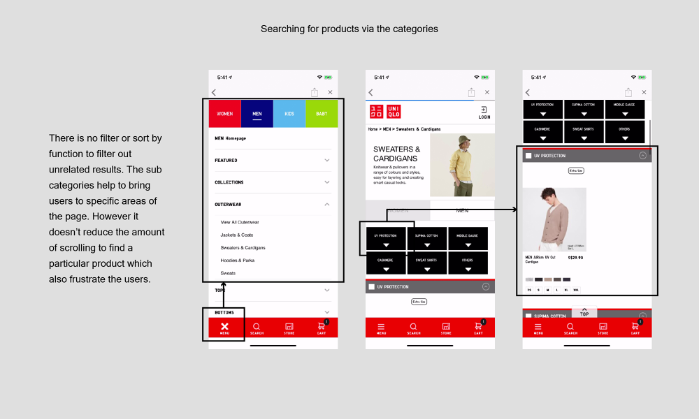 Uniqlo Mobile App - Lee Pei