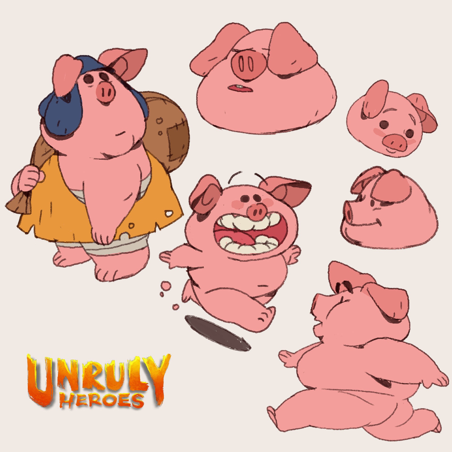 Unruly Heroes - Alexandre Diboine