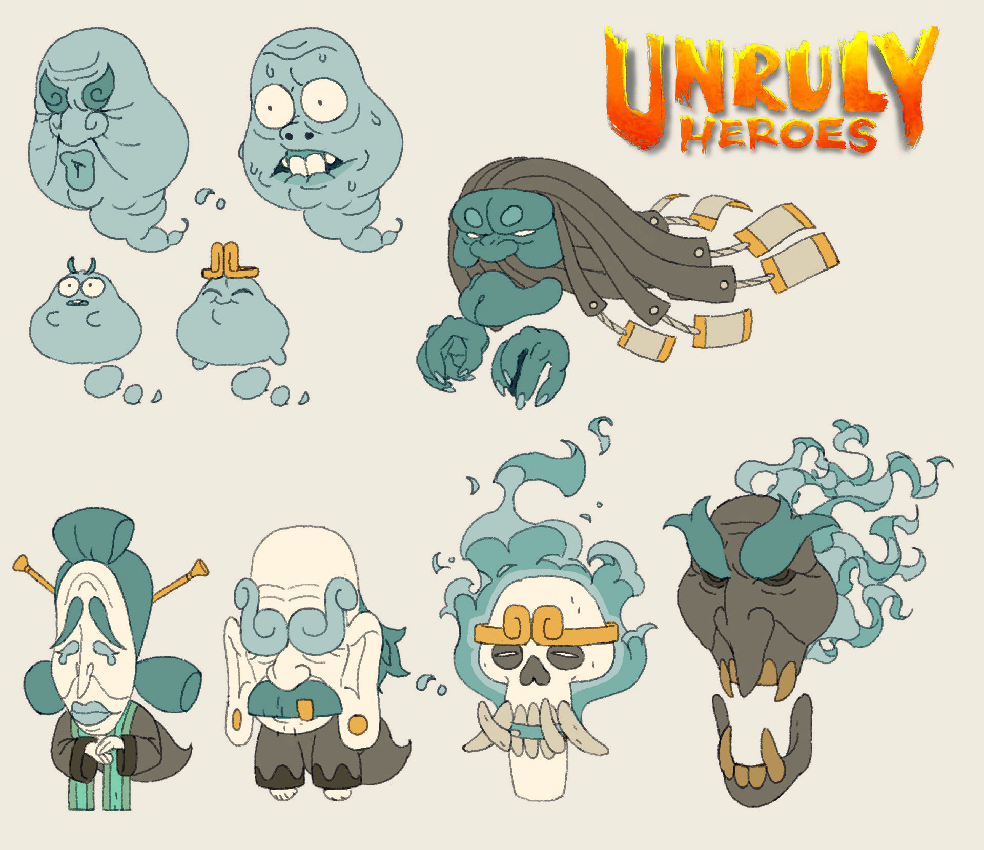 Unruly Heroes - Alexandre Diboine