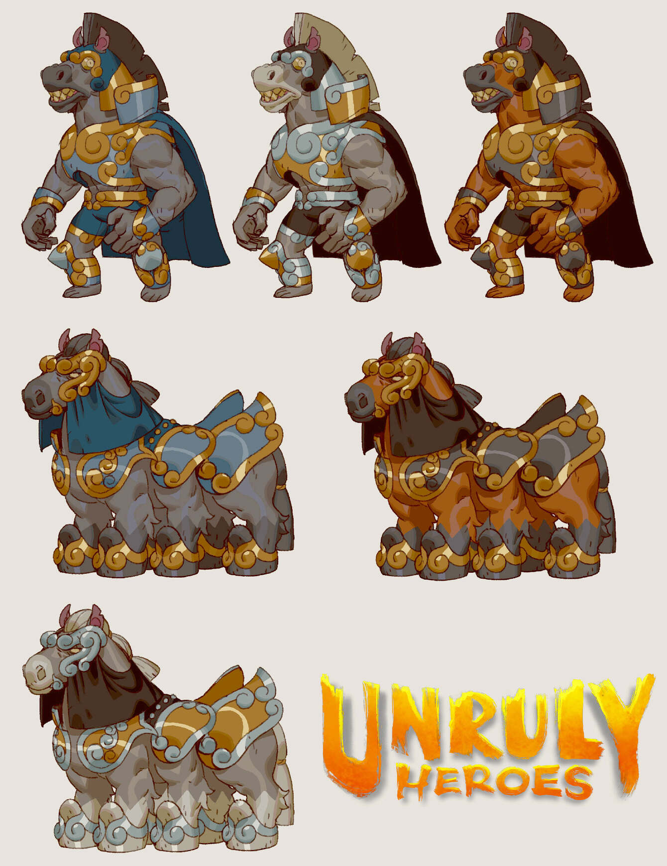 Unruly Heroes - Alexandre Diboine