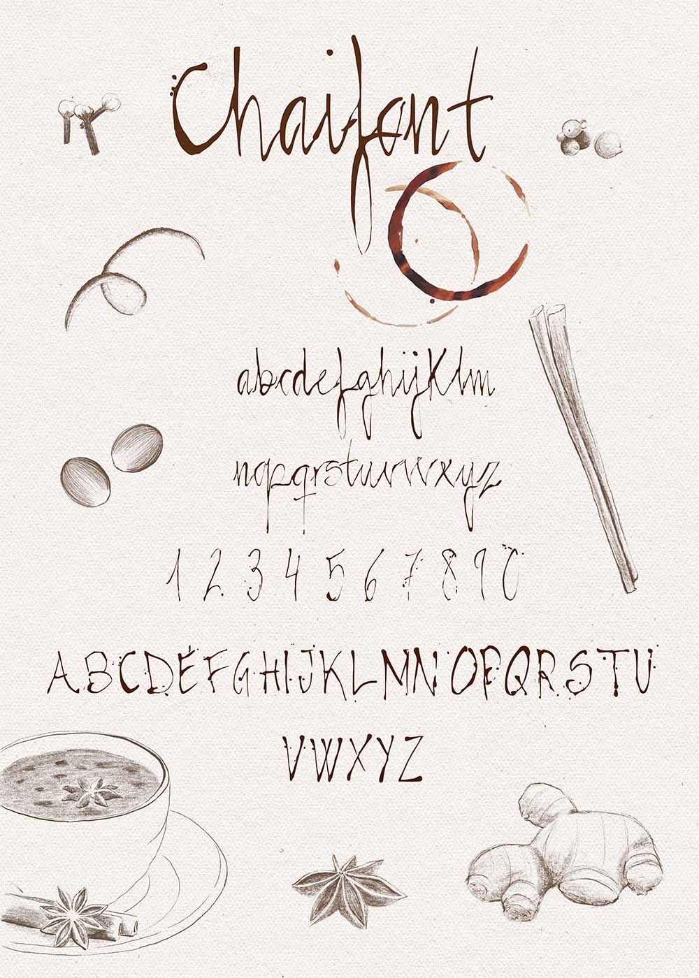 Chaifont Calligraphy - Irene Gouache