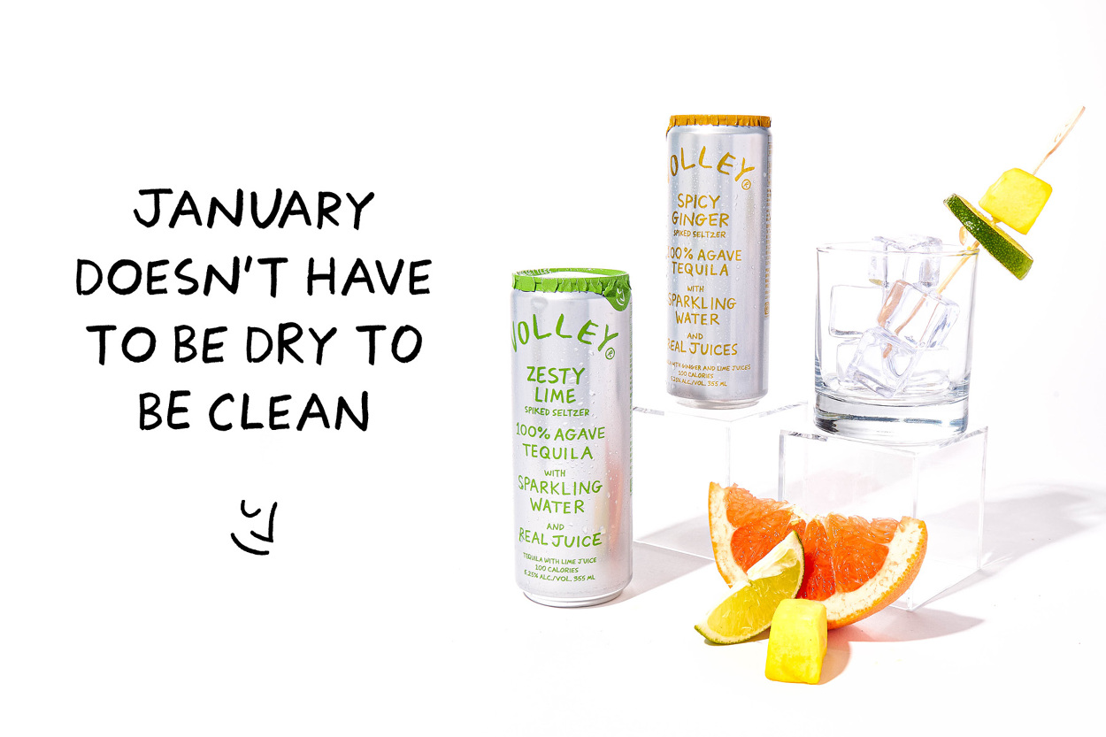Volley Tequila Seltzer - Krista Block Design