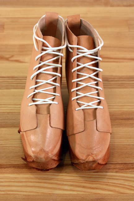 Boiled Leather Shoes - Elizabeth Moran