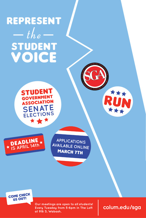 Student Government Association Campaign Posters - kdennell.com