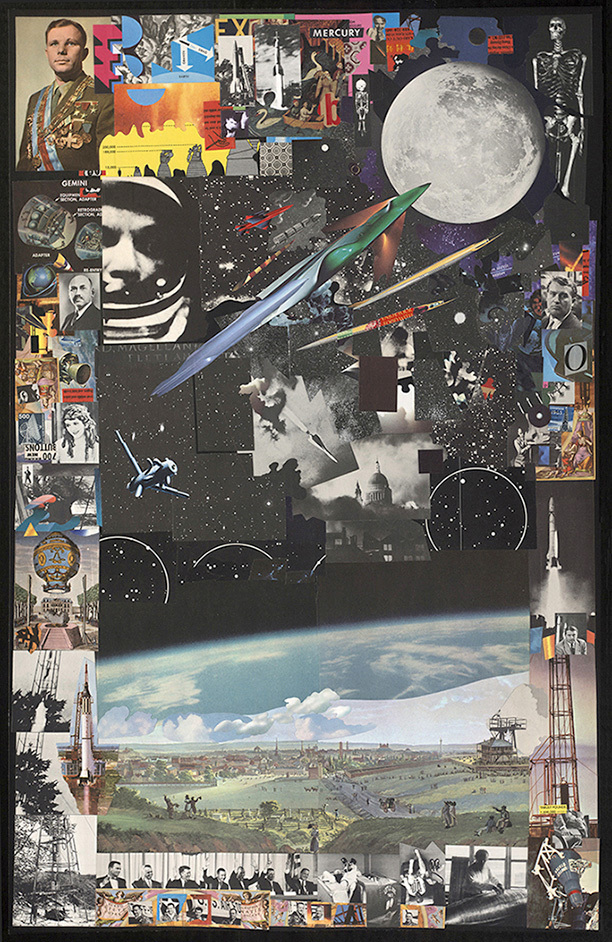 Eric Knight : Pen & Ink and Collage