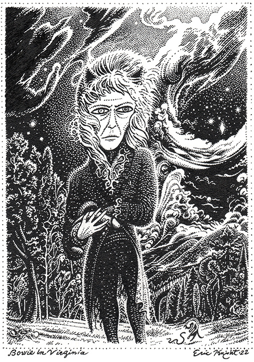 Eric Knight : Pen & Ink and Collage