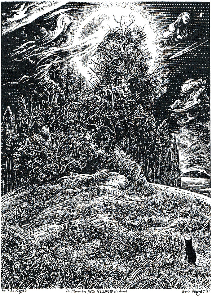 Eric Knight : Pen & Ink and Collage