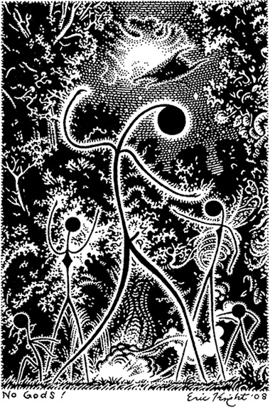 Eric Knight : Pen & Ink and Collage