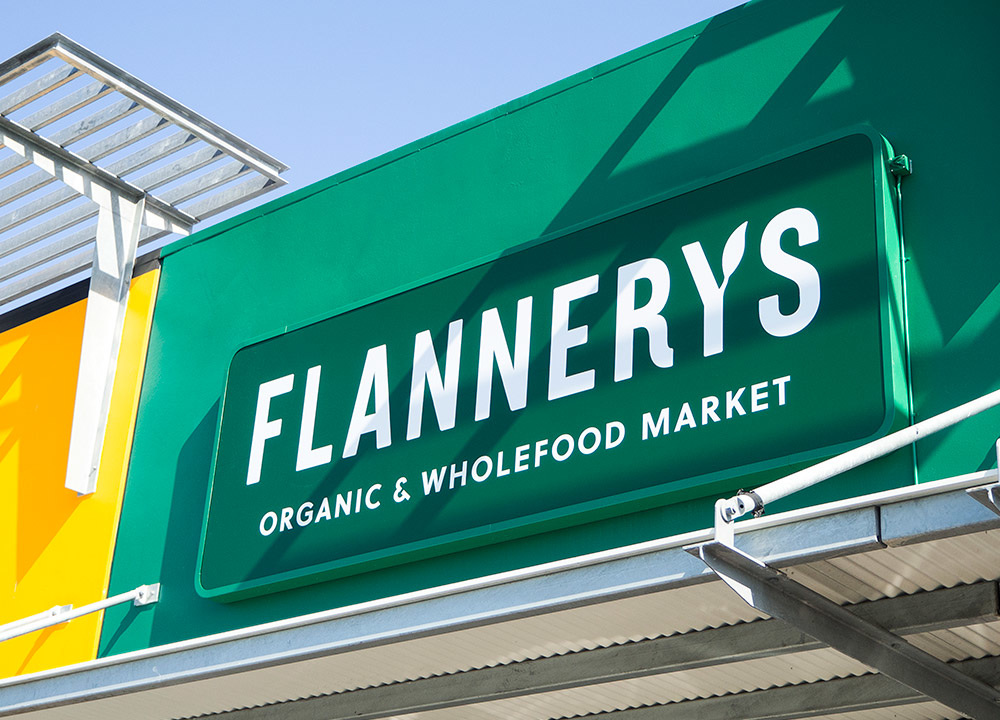 Flannerys Branding, Retail, Guidelines - johnargyle.com