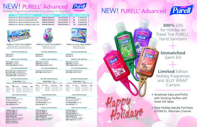 GOJO - Purell Booklet - The work of Stuart Dudukovich