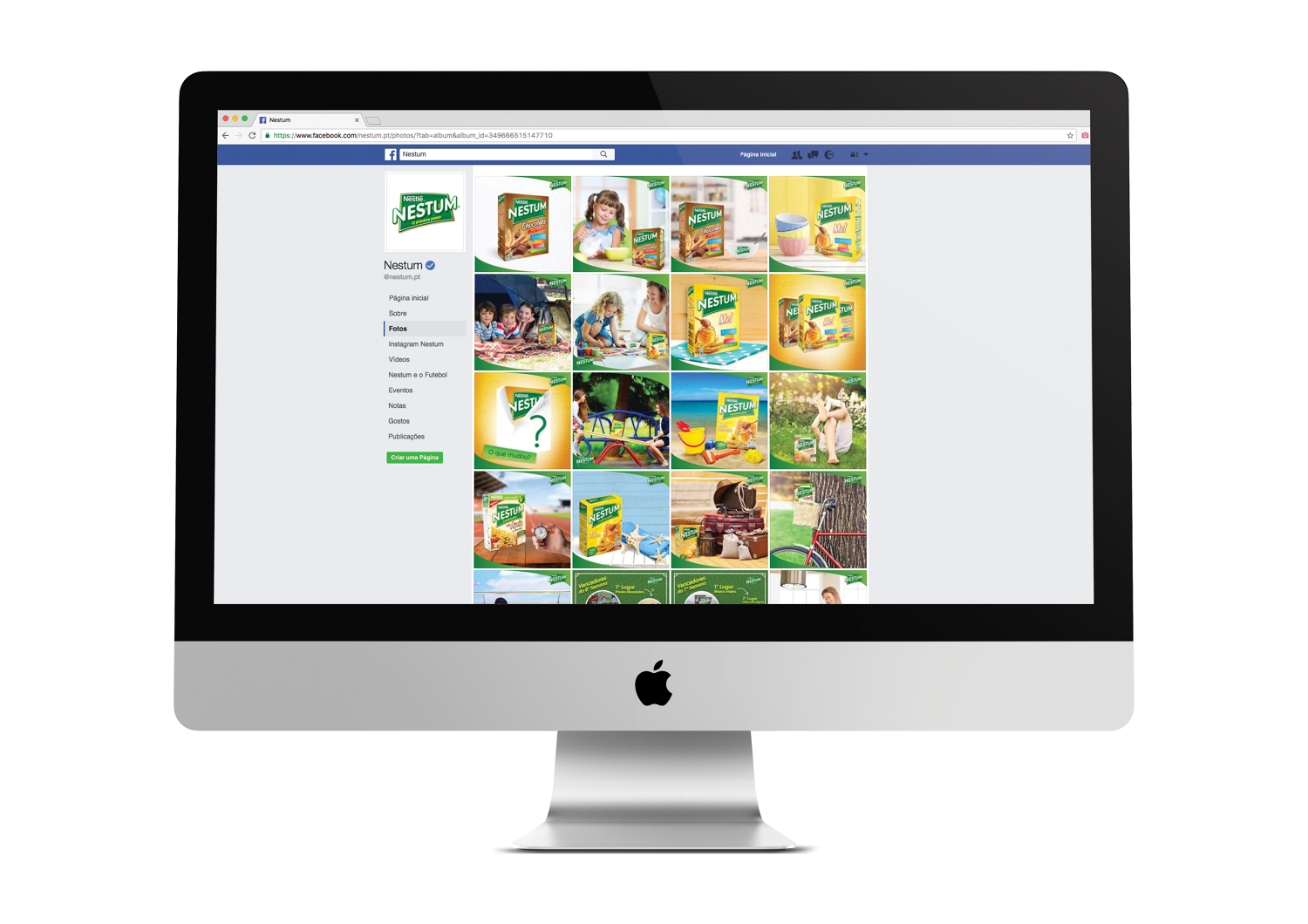 Nestum Mix Landing Page - Sílvia Fernandes