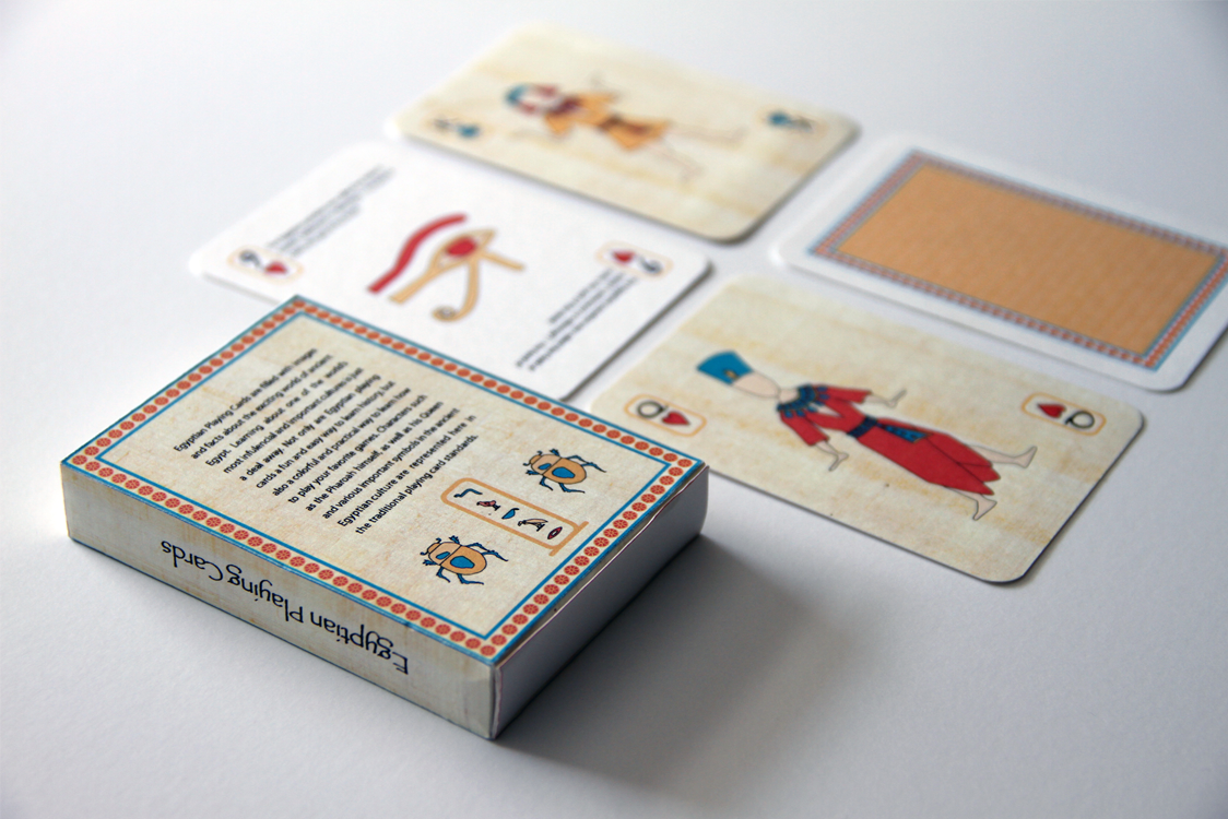 Egyptian Playing Cards - Nicole R. Tarner