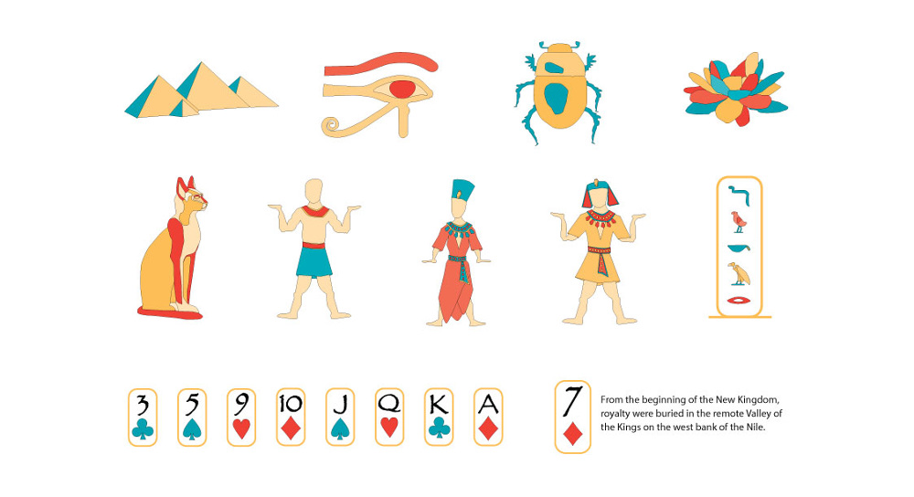Egyptian Playing Cards - Nicole R. Tarner