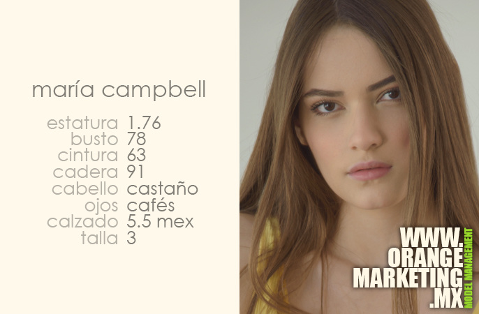 MARIA CAMPBELL - Orange Marketing®
