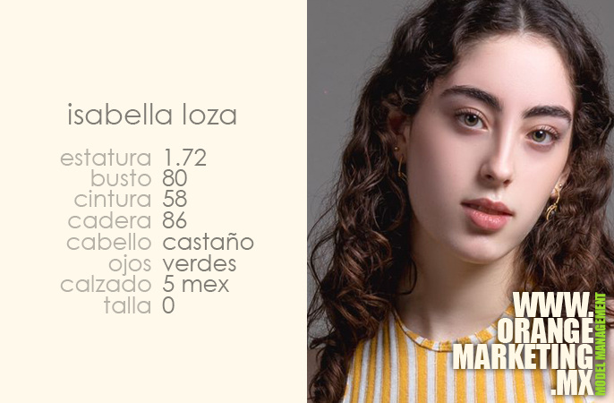 ISABELLA LOZA - Orange Marketing®