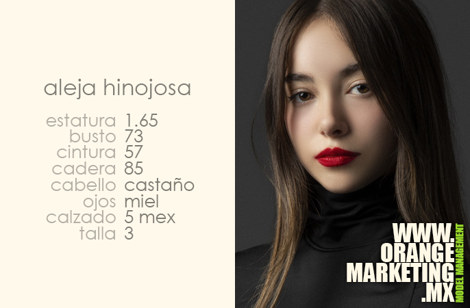 ALEJA HINOJOSA - Orange Marketing®