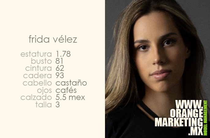 FRIDA VELEZ - Orange Marketing®
