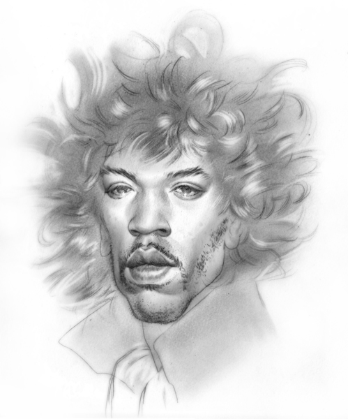 portrait - Wayne Johnson Illustration