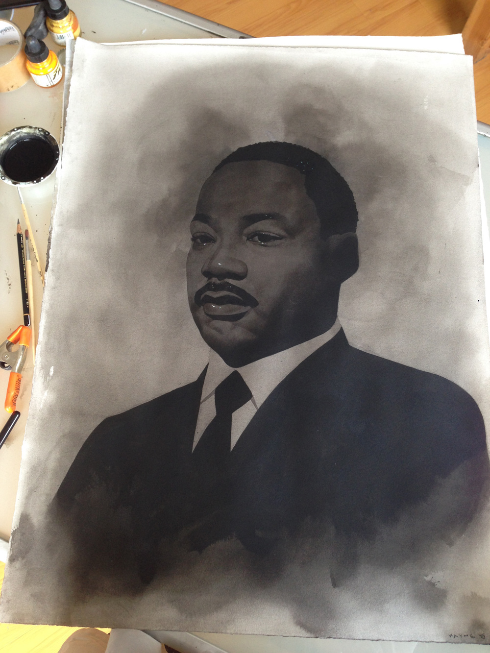 portrait - Wayne Johnson Illustration