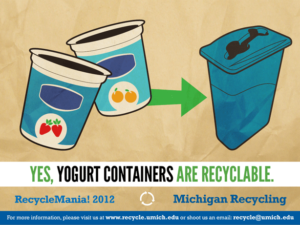 Recycling at Michigan - thomas hang | graphic desiger