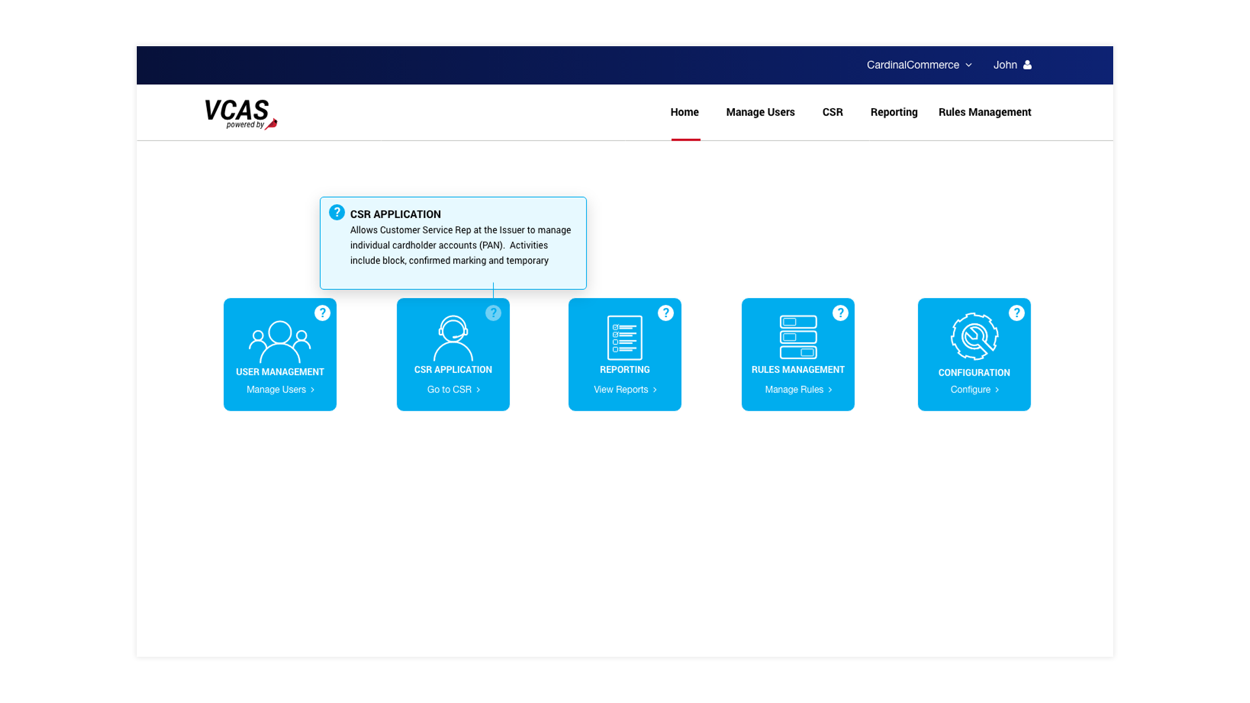 VCAS Portal - Ted Meltok // Designer