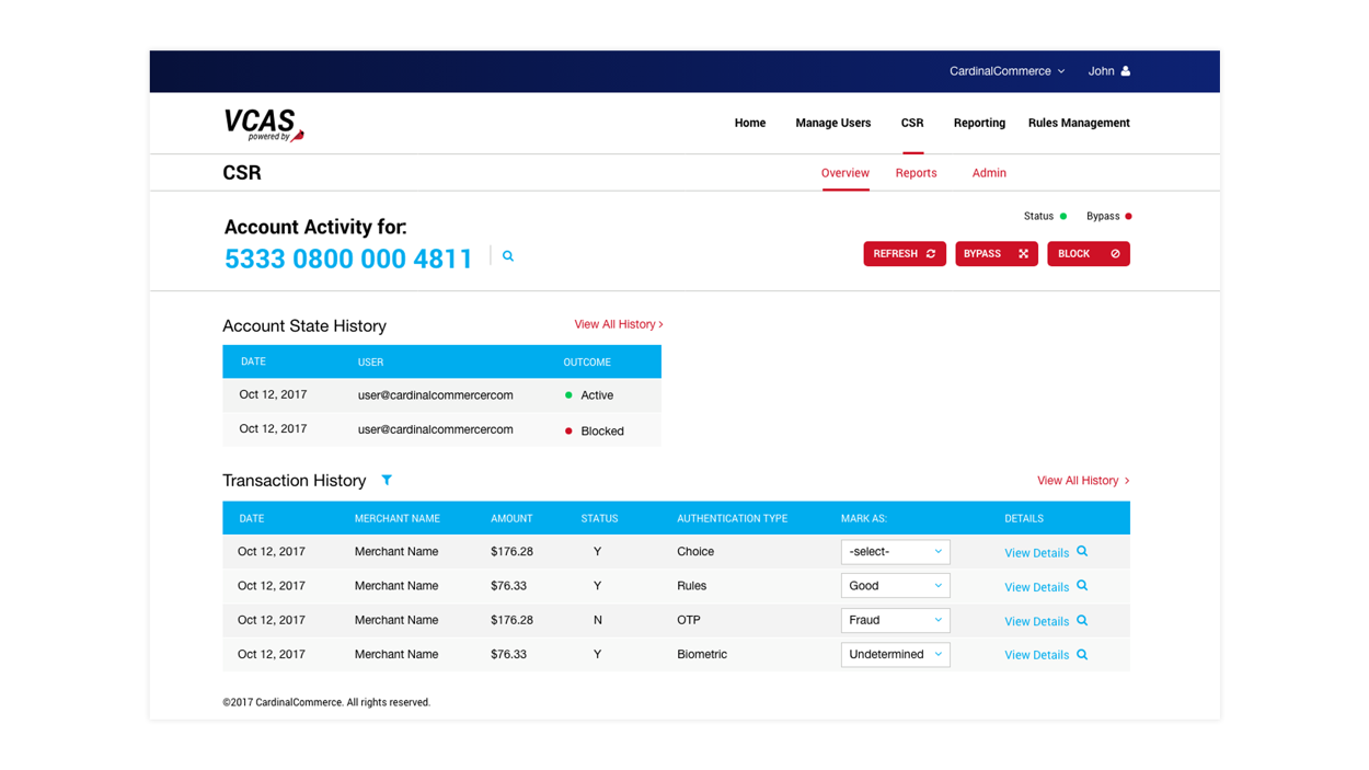 VCAS Portal - Ted Meltok // Designer