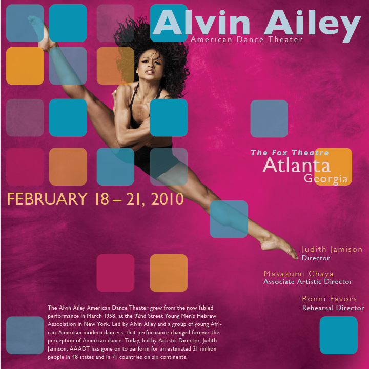 Alvin Ailey Poster Series - Mel Design